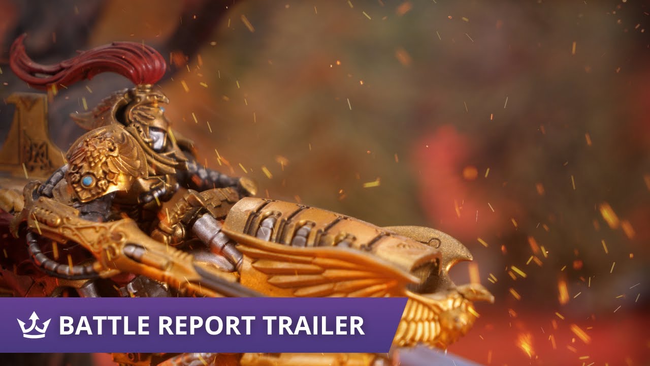 Adeptus Custodes vs Orks - Battle Report Trailer - YouTube