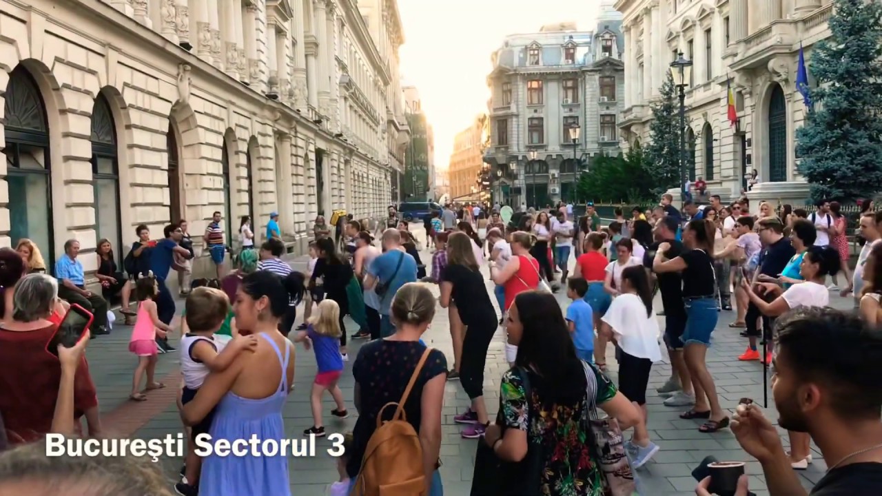 Flash Mob Bucharest Romania - YouTube