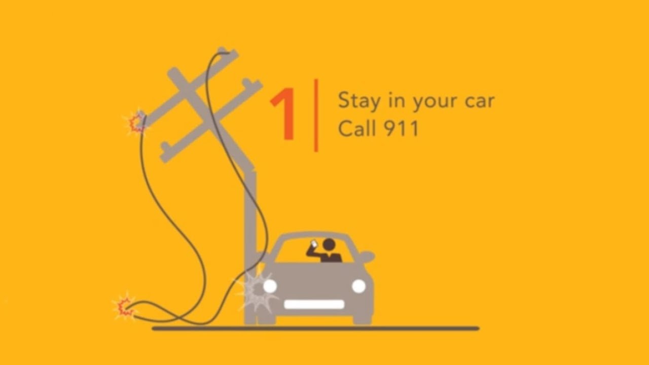 SMUD safety tips - if you hit a power pole - YouTube