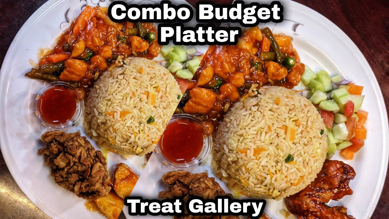 Combo Budget Platter | Treat Gallery in Sylhet | GutiFood Vlog 14 - YouTube