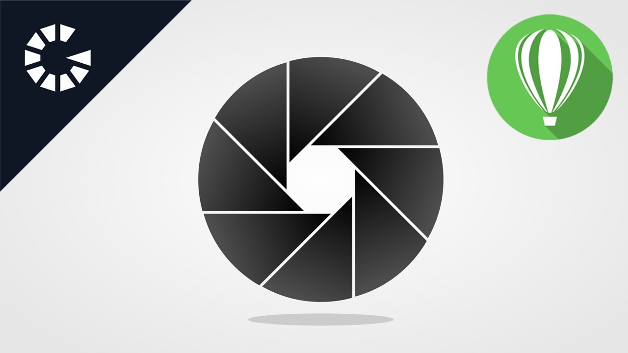 CorelDraw Tutorial #17 : Camera Lens ( G Tutorial ) - YouTube