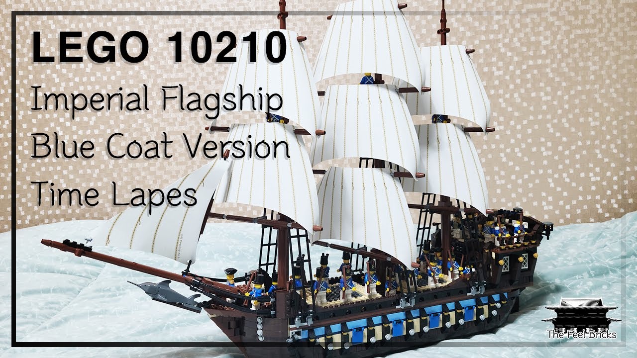 LEGO Pirates - LEGO 10210 Imperial Flagship(Blue Coat Version) Building ...