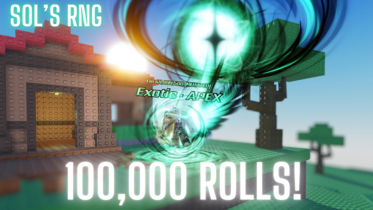 I Rolled 100,000 TIMES in SOL'S RNG!! (here's what I found..) - YouTube