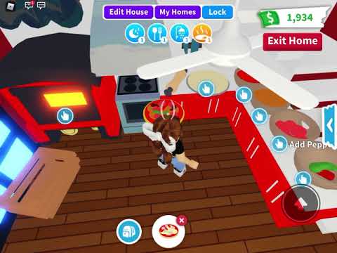 Opening my new pizza restaurant (gone wrong) adopt me (Roblox) - YouTube