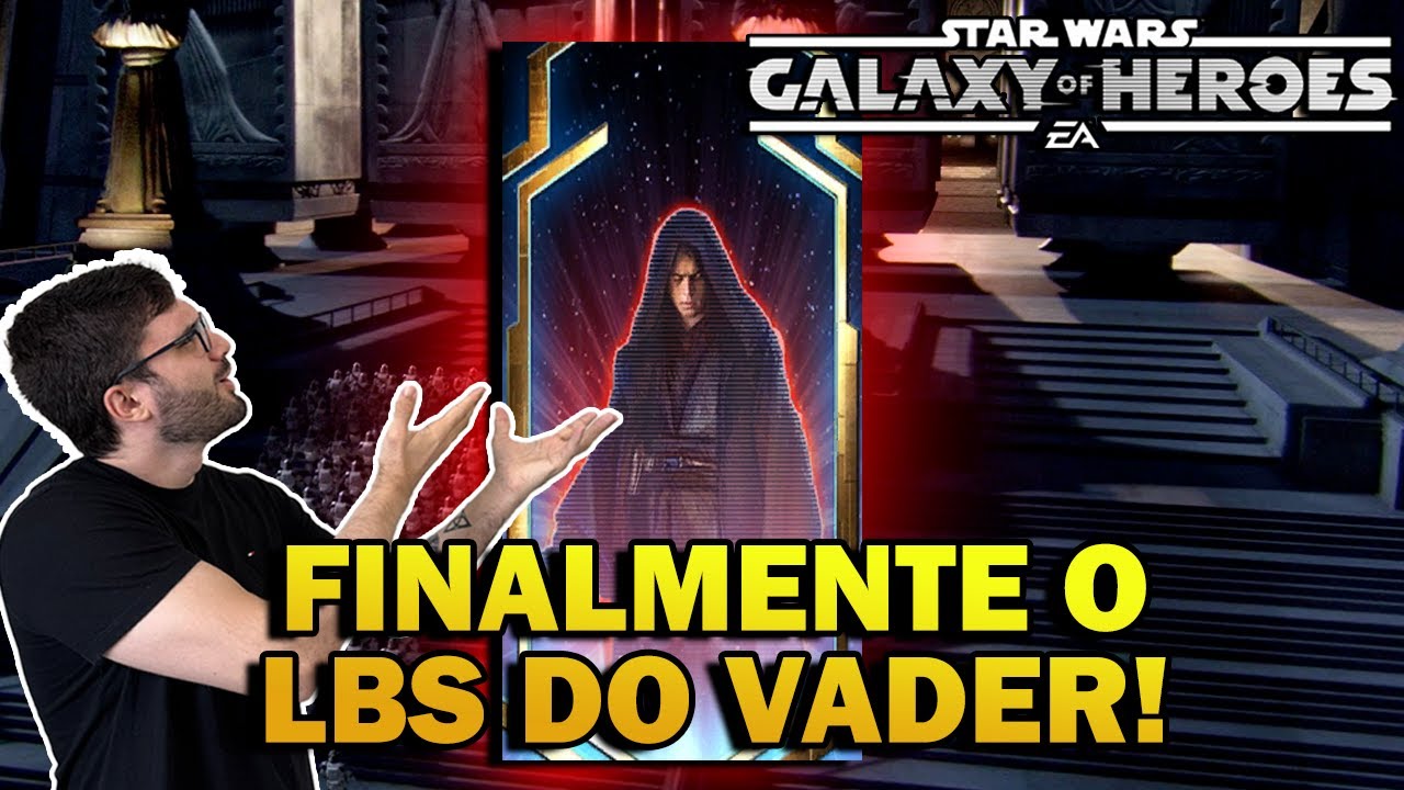 FINALMENTE O LSB DO LORD VADER! MAS... ELE É RUIM?? SWGOH - YouTube