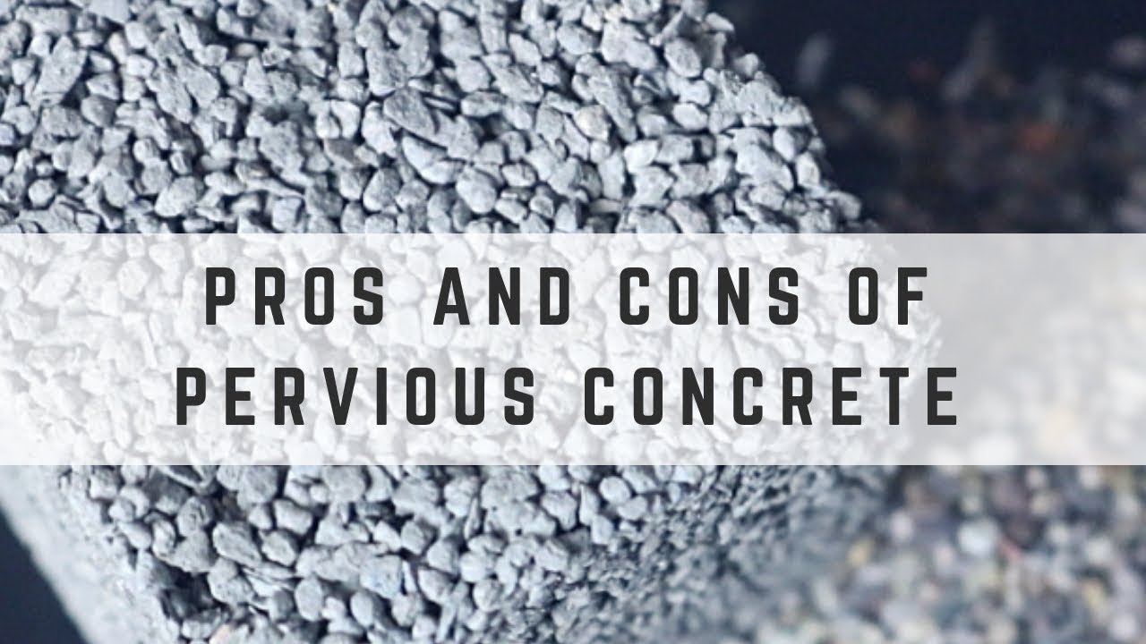 Pros and Cons of Pervious Concrete - Vlog #168 - YouTube