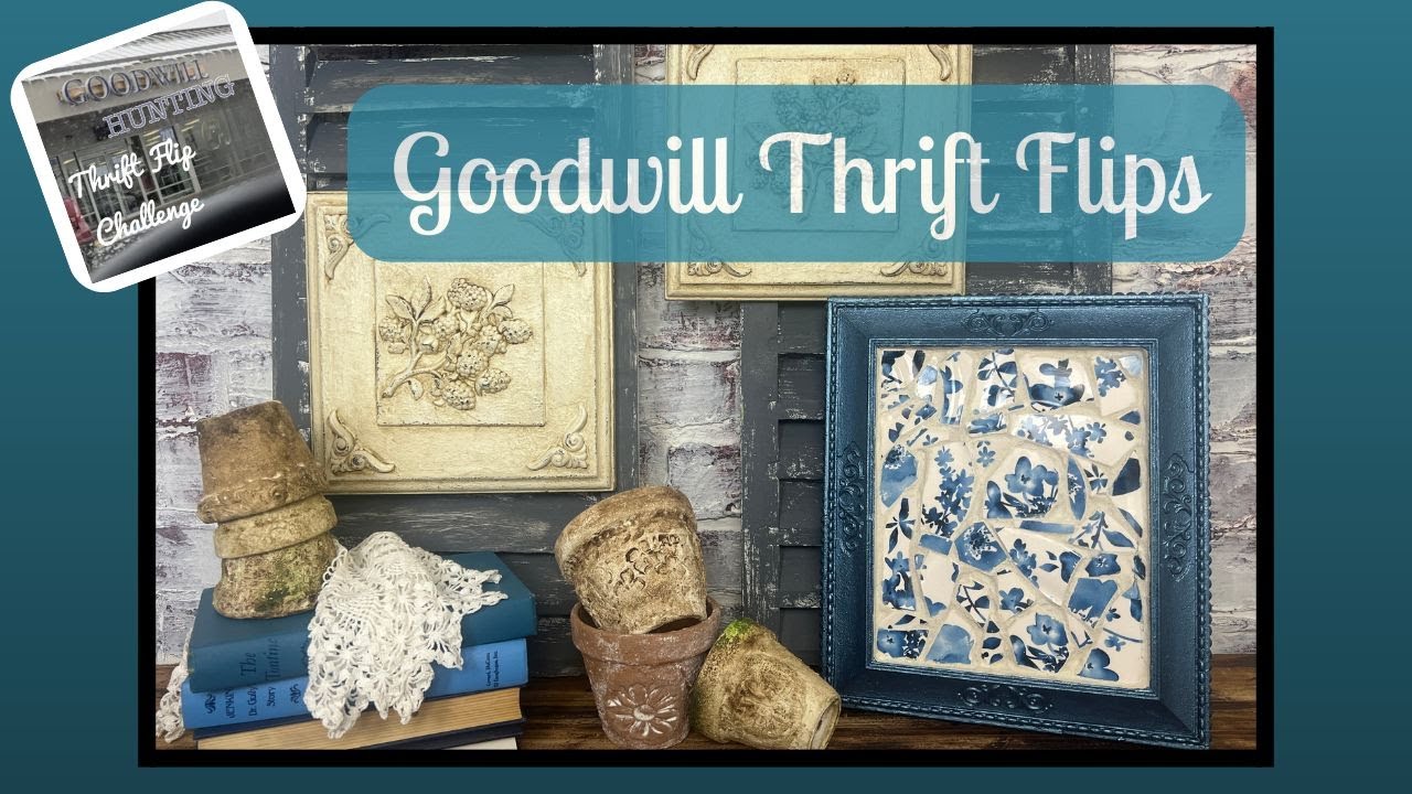 Budget Home Decor Magic With Goodwill Finds Under $25! - YouTube