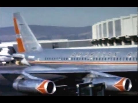 American Convair CV-990A - "Ramp Action SFO" - 1965 - YouTube