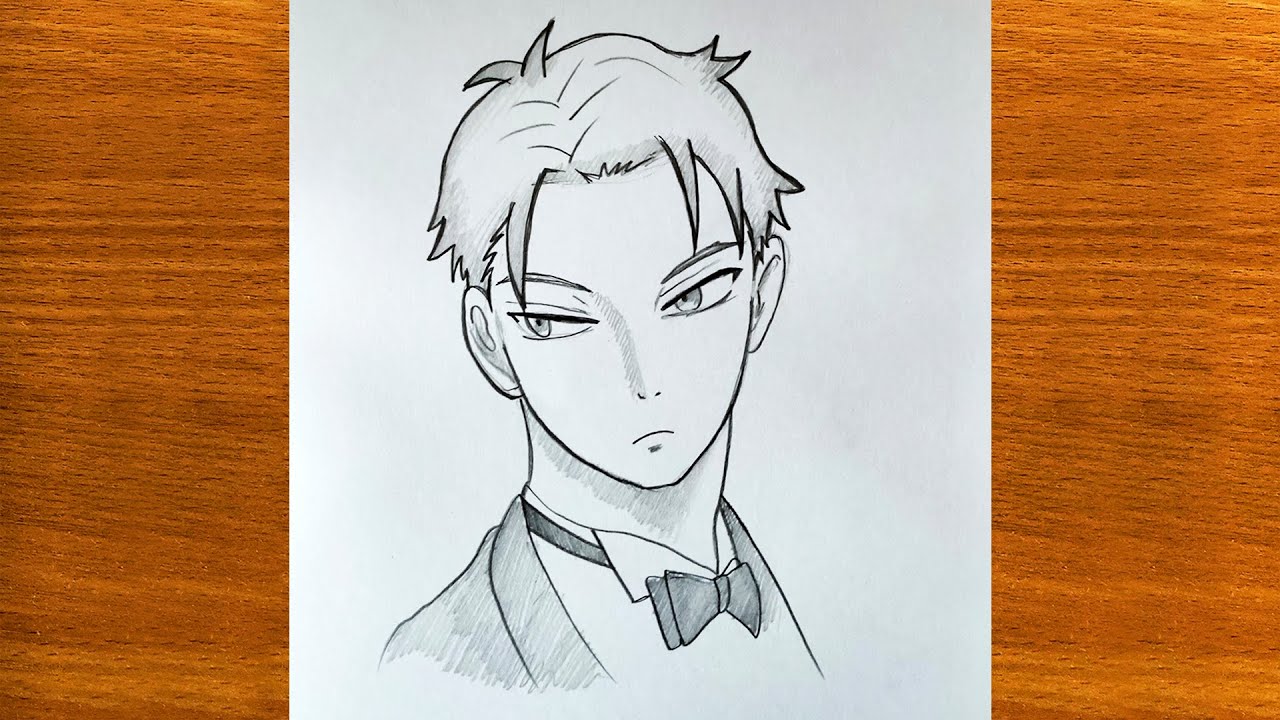 How to Draw Loid Forger - Spy × Family || Pencil sketch for beginners ...
