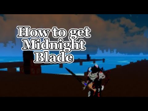 How to get Midnight Blade | Blox fruits - YouTube