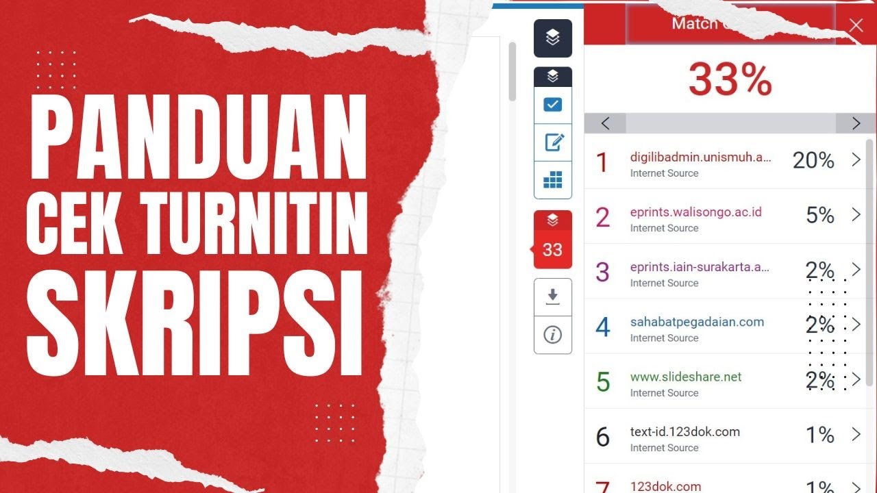 Cara Cek Turnitin Skripsi Mahasiswa - YouTube