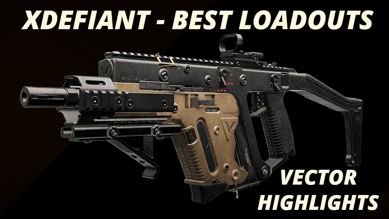 XDefiant - BEST LOADOUT VECTOR (4K) - YouTube
