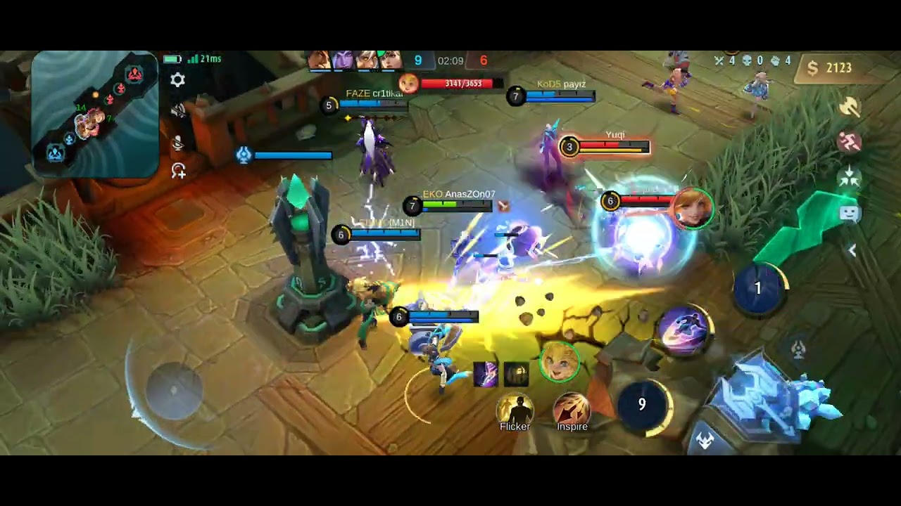 5 minutes fast game #mobilelegends #moonton bruno fast game - YouTube
