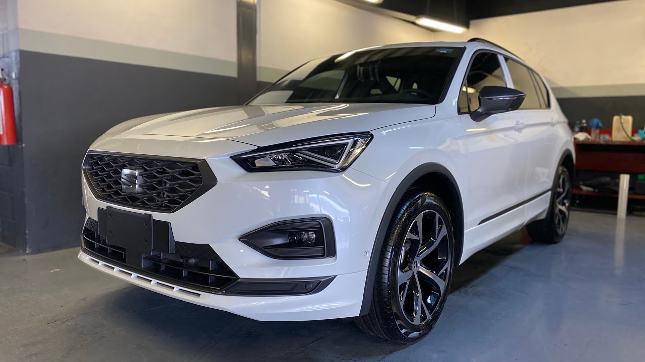 SEAT TARRACO FR BLANCO ORIX 7 pasajeros 2021 - YouTube