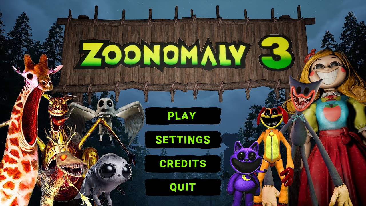 Zoonomaly 2 Officia Teaser Full Gameplay + Jump Scares All Secret ...