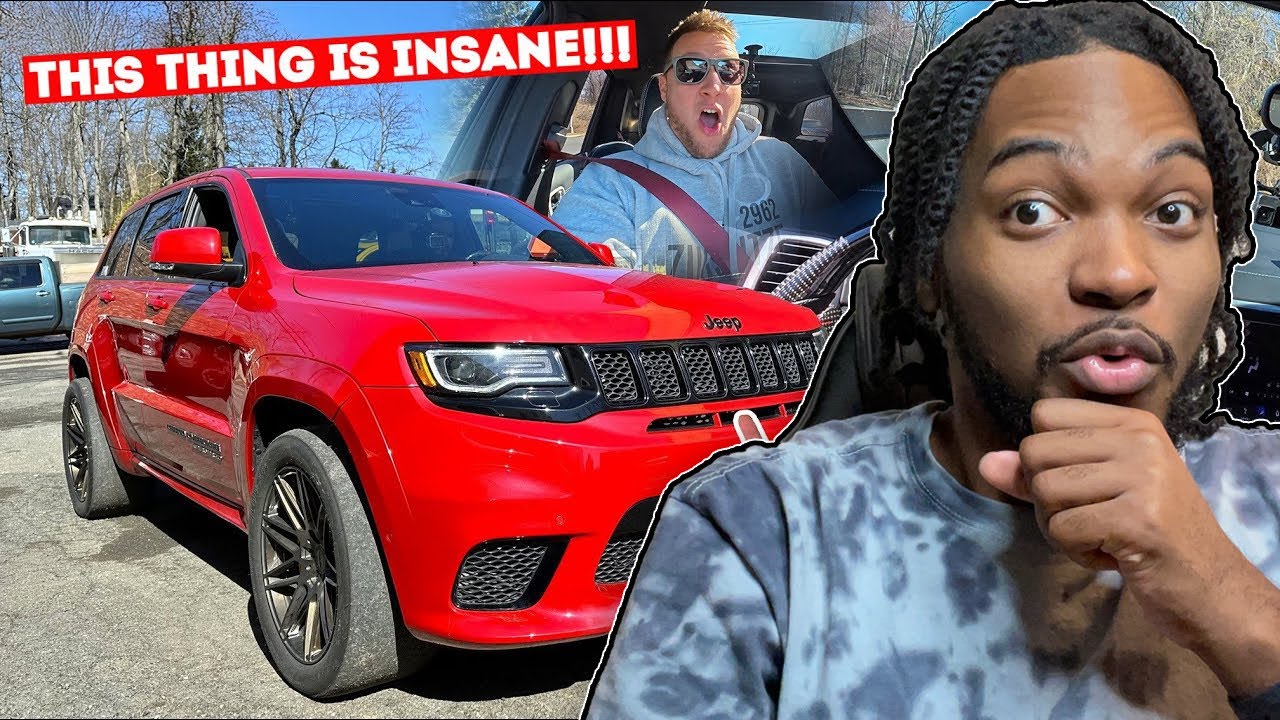 2,000 Horsepower Twin Turbo Trackhawk Pull - REACTION - YouTube