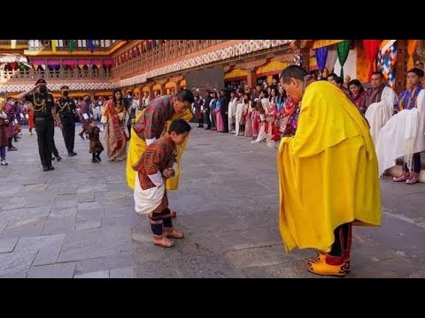 His Royal Highness Gyalsey With 5th & 4th King 🇧🇹 ||consecration of ...