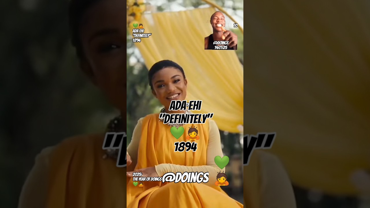 ADA EHI DEFINITELY #adaehi#definitely#shorts#doings#gospelmusic# ...