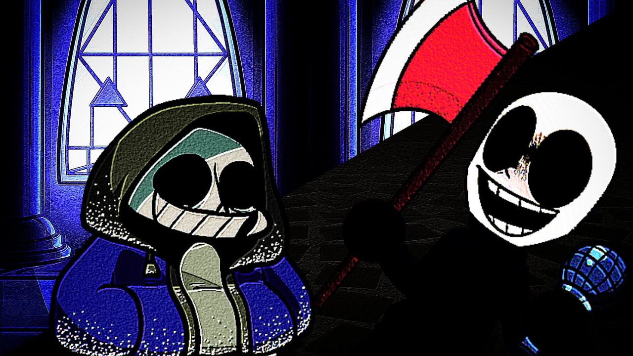 [FNF MASHUP] Atihiphobia(Anthropophobia Vs System Failure)Murder Sans ...