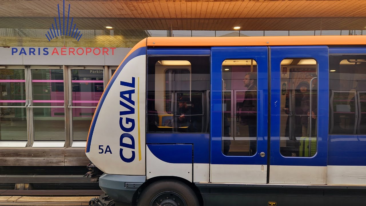 [ADP] - Le CDGVAL et ses VAL 208 NG en 2025 - YouTube