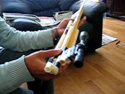 Homemade blowgun - YouTube