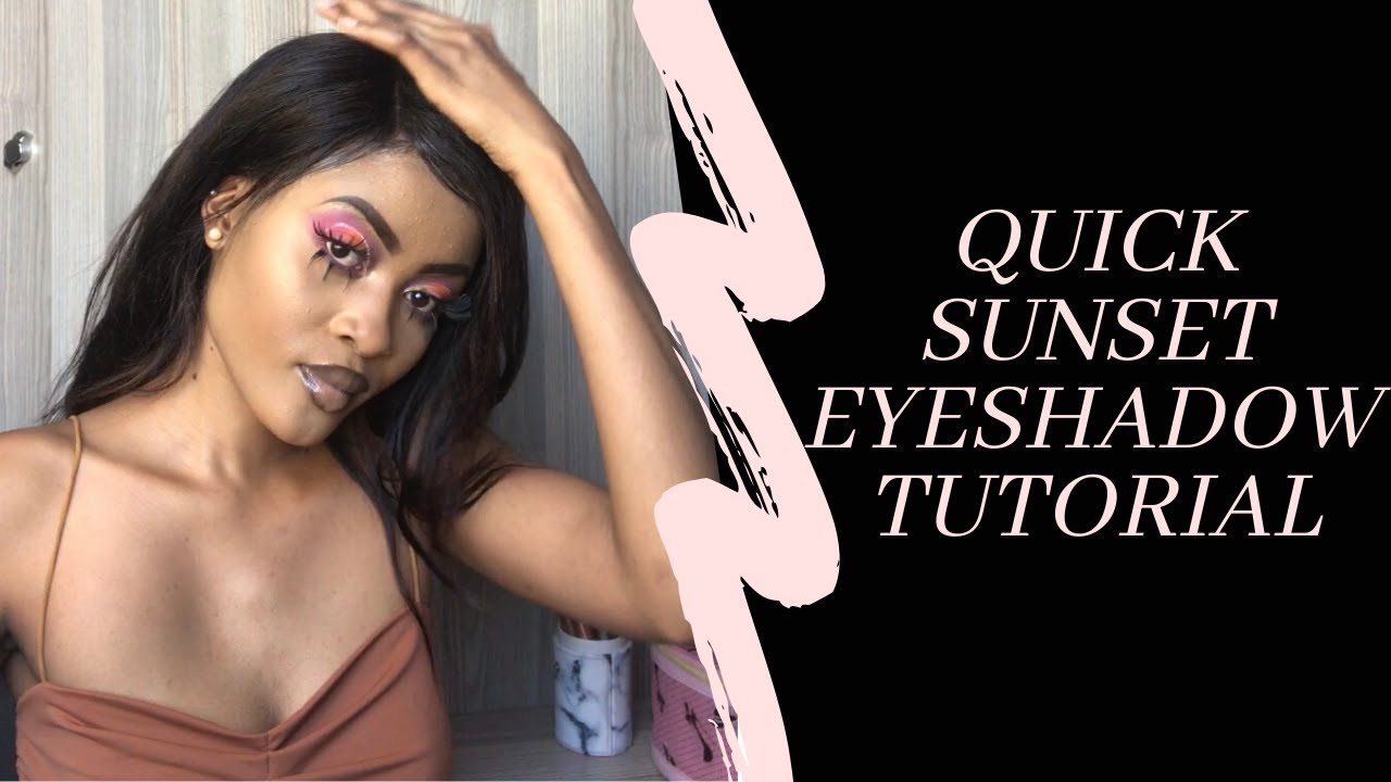 QUICK EYESHADOW TUTORIAL|SOUTH AFRICAN YOUTUBER - YouTube