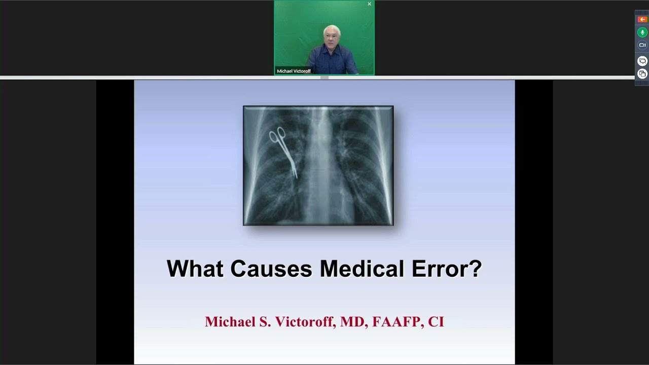What Causes Medical Error? 10/14/20 - YouTube