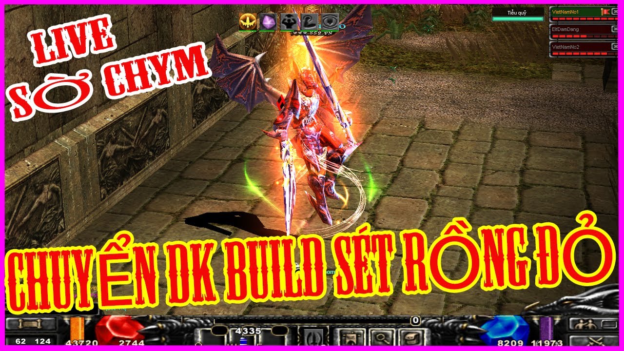 Mu Online Mới Ra | SS2.VN Chuyển Class DK 2 Tay 2 Kiếm Build Sét Rồng ...