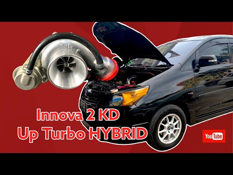 Innova diesel 2 KD upgrade Turbo Hybrid - YouTube