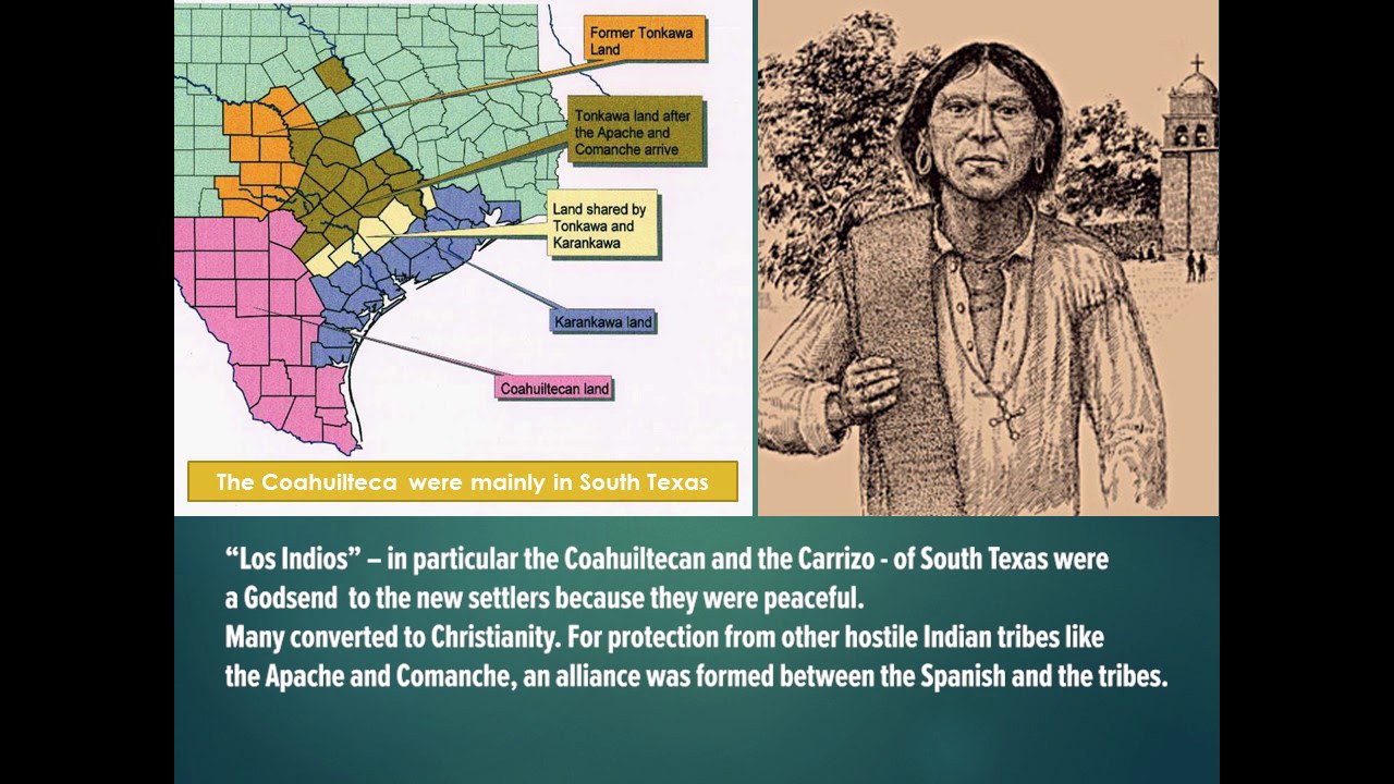 Tejano Talks 38 - Spanish Pioneers and Coahuilteca/Carrizo people in ...