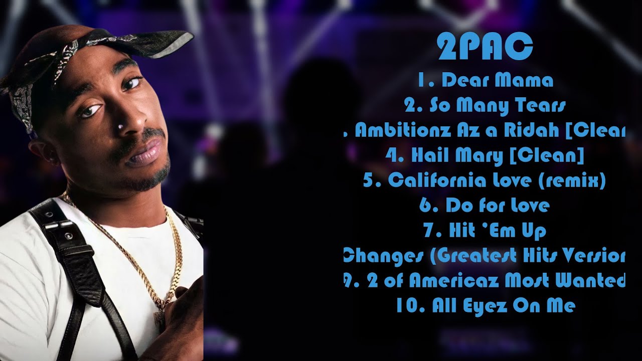 2Pac ~ Top 10 Hits Playlist Of All Time ~ Most Popular Hits Playlist ️ ...
