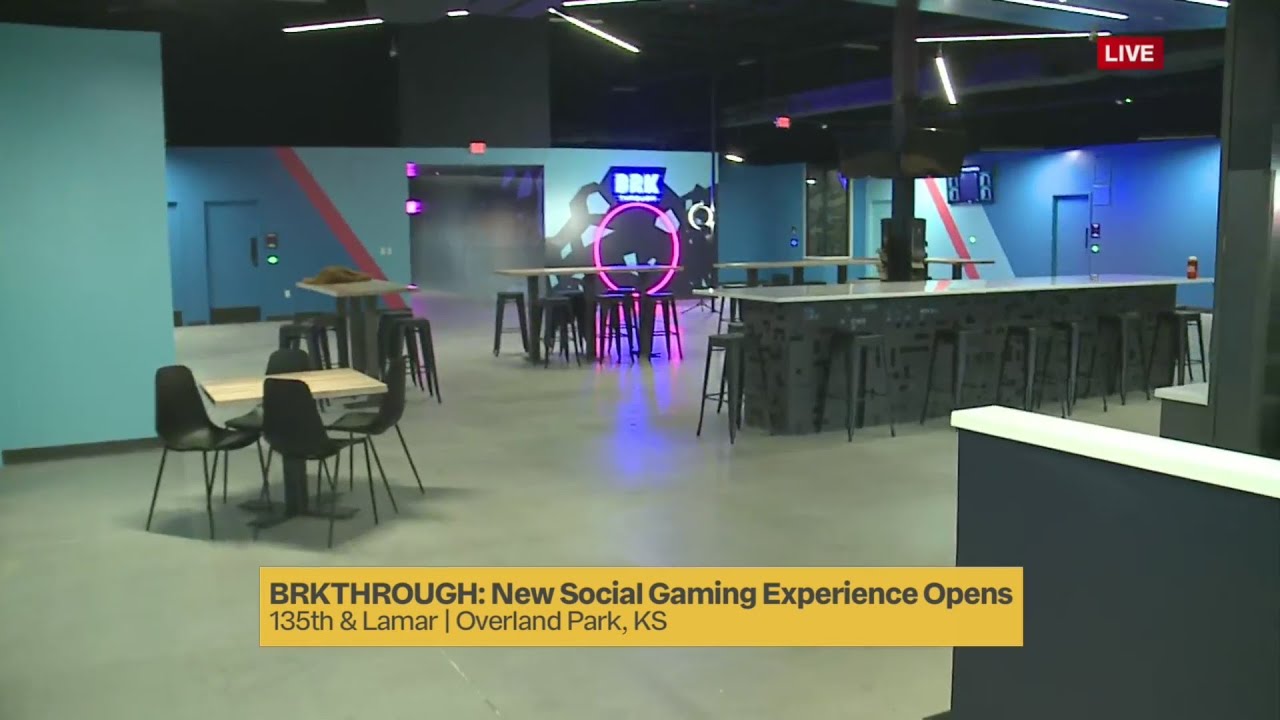 A new immersive and social gaming experience called BRKTHROUGH opens in ...