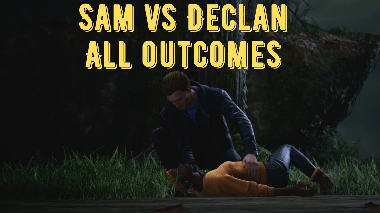 Sam vs Declan All 4 Paths | Anna Injured vs Dead | Twin Mirror - YouTube