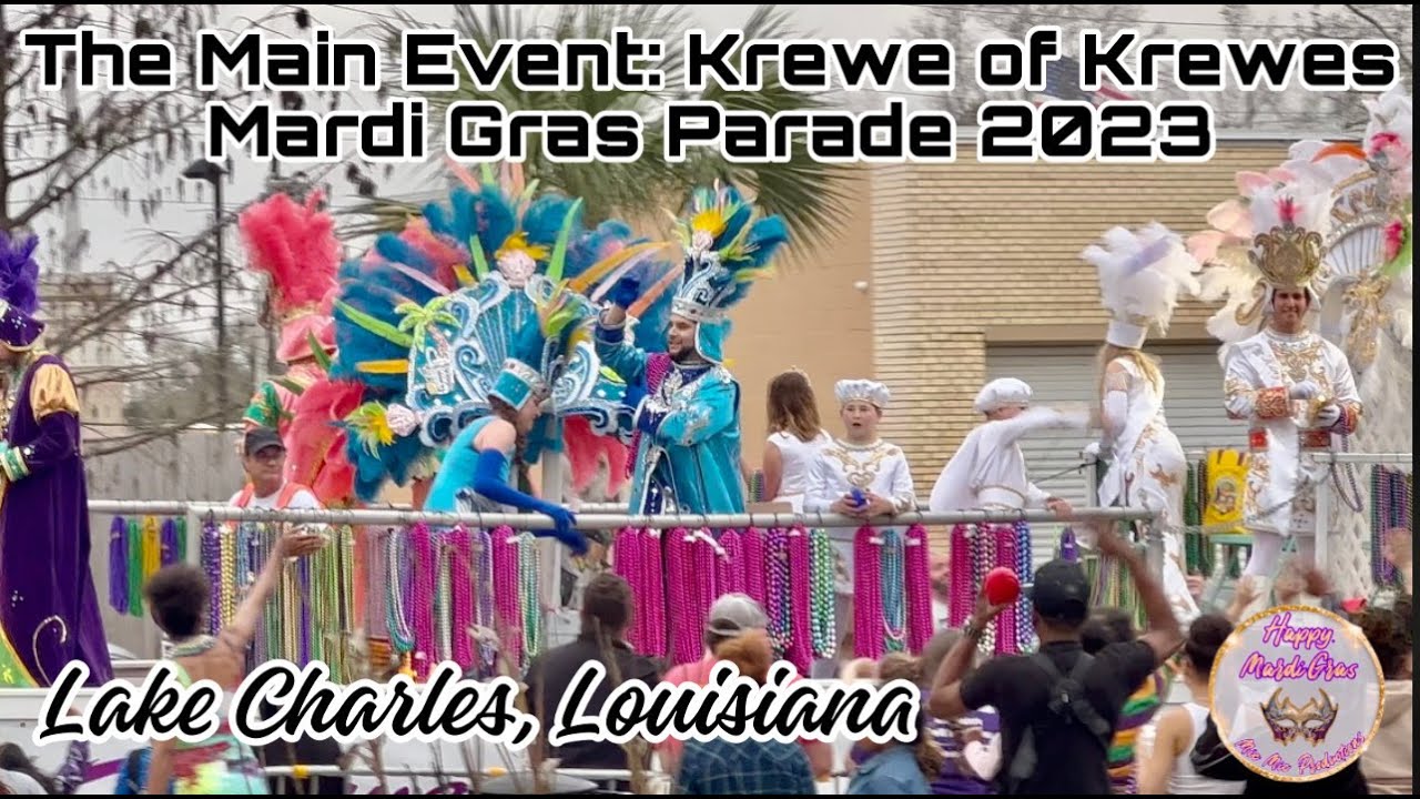 The Main Event: "Krewe of Krewes" Mardi Gras Parade 2023 | Full Parade ...