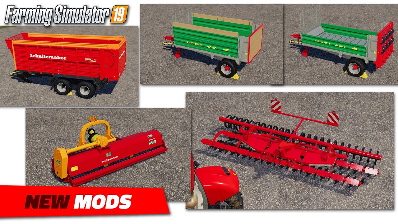FS19 | New Mods (2020-07-06/2) - review - YouTube