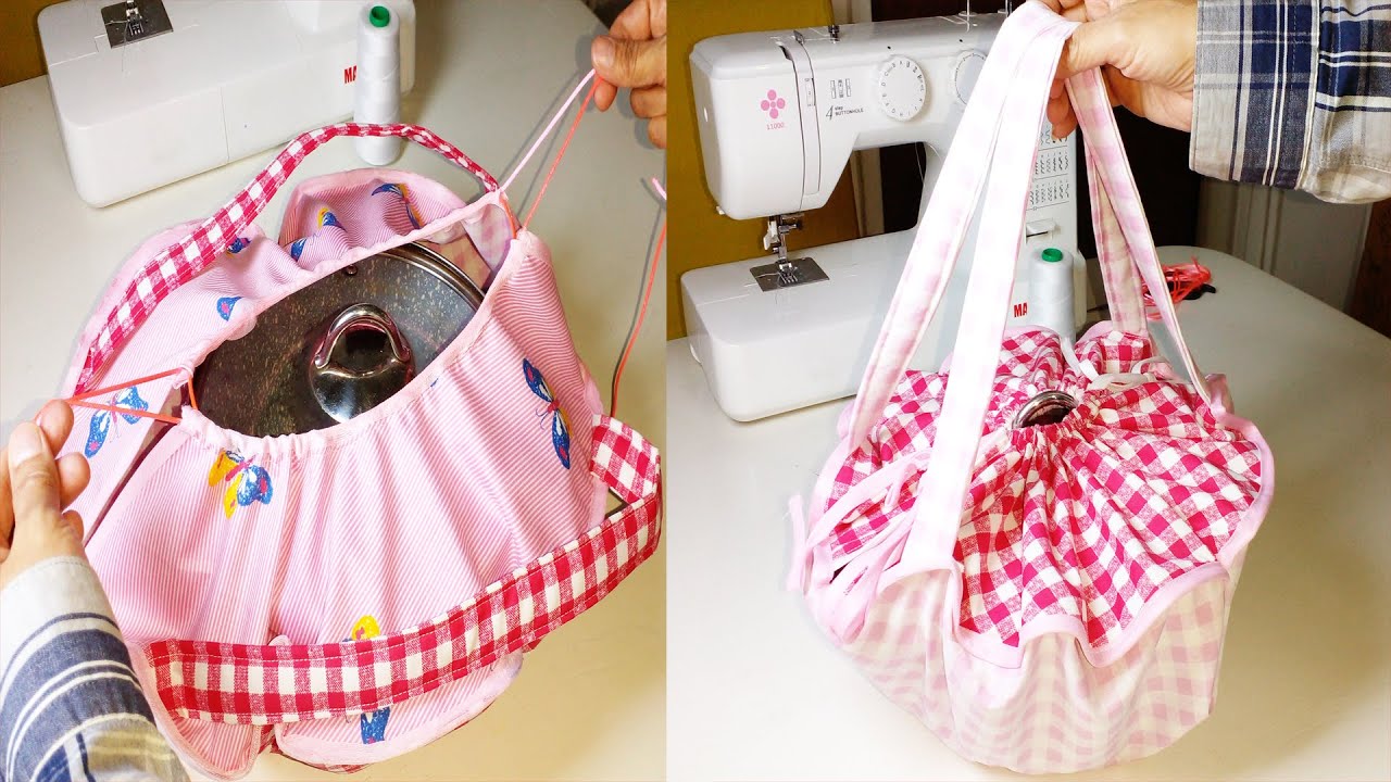 DIY | Make A Food Carrier for Beginners | Easy Sewing - YouTube