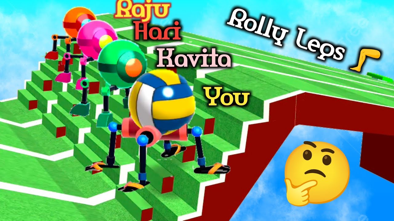 Rolly Legs 🦵 Run Game Challenge Thrills - YouTube