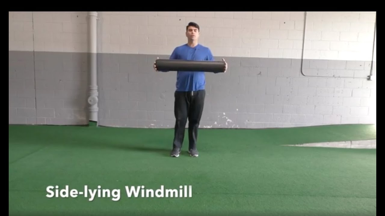 How To Do Side-Lying Windmills - YouTube