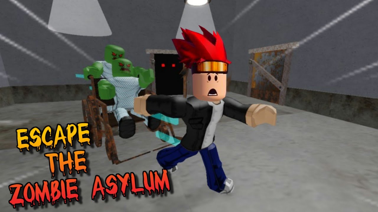 ESCAPE THE ZOMBIE ASYLUM OBBY! Full Walkthrough - YouTube
