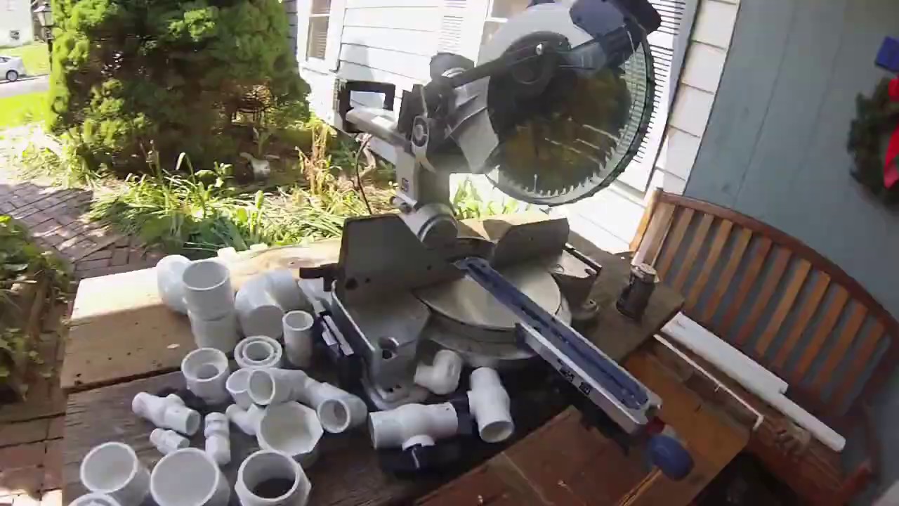 PVC Pipe Water Gun Timelapse Build - YouTube