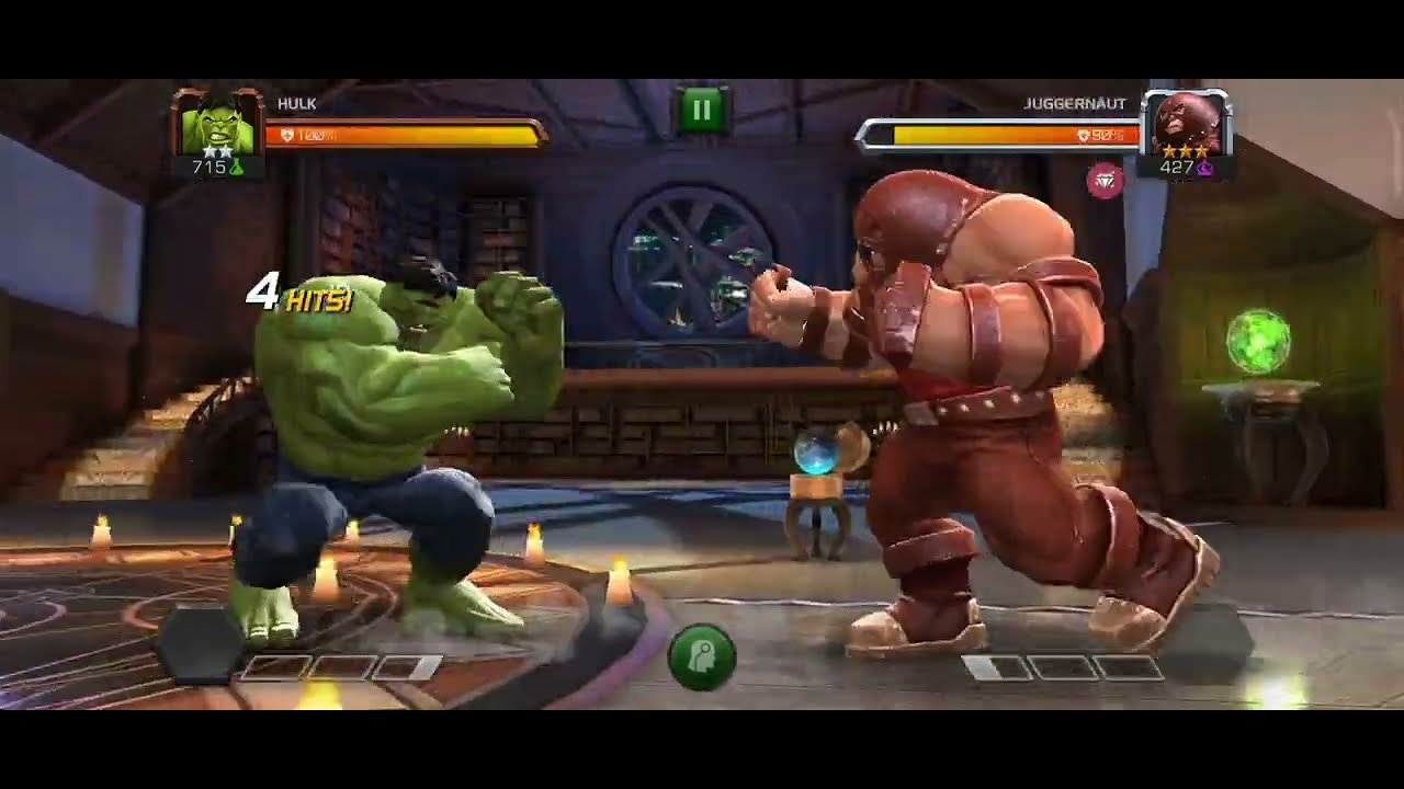 Hulk vs Juggernaut, MCU, Amazing fight, Marvel champions gaming - YouTube