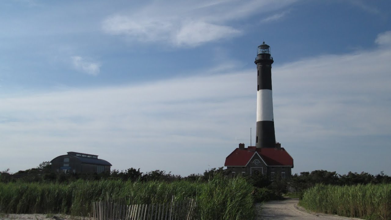 Spectacular View from the Fire Island Lighthouse - YouTube