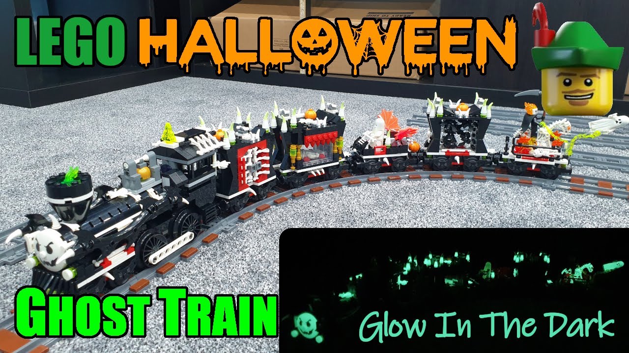 LEGO Halloween - Ghost Train MOC (Part 3) 🎃🦇👻🚆🏹 - YouTube