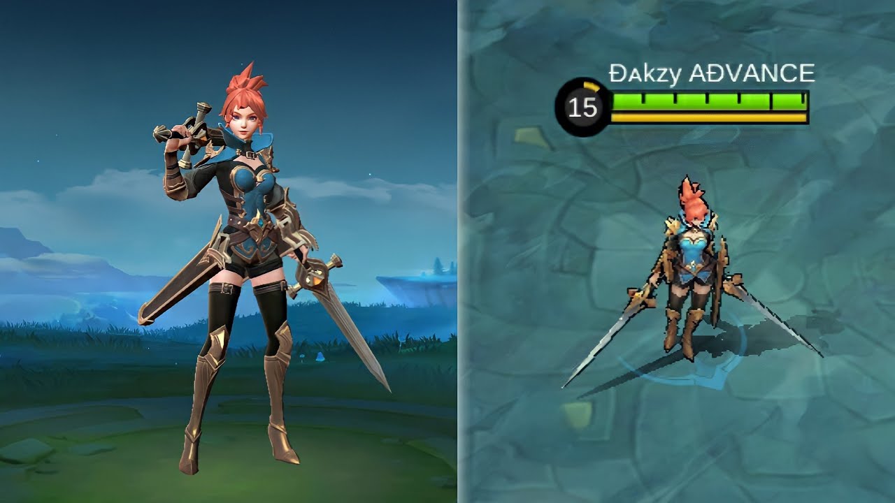 fanny new skin is only 50 💎 - YouTube