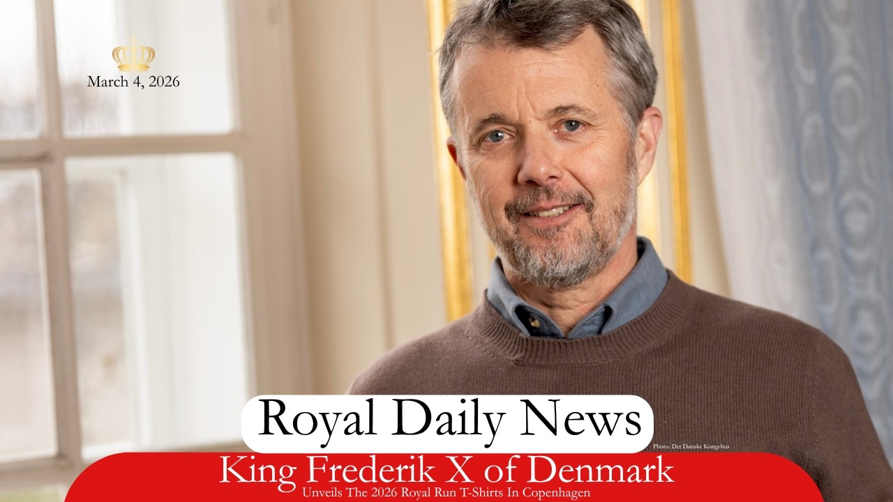 King Frederik X of Denmark Unveils the 2026 Royal Run Jerseys | Plus ...