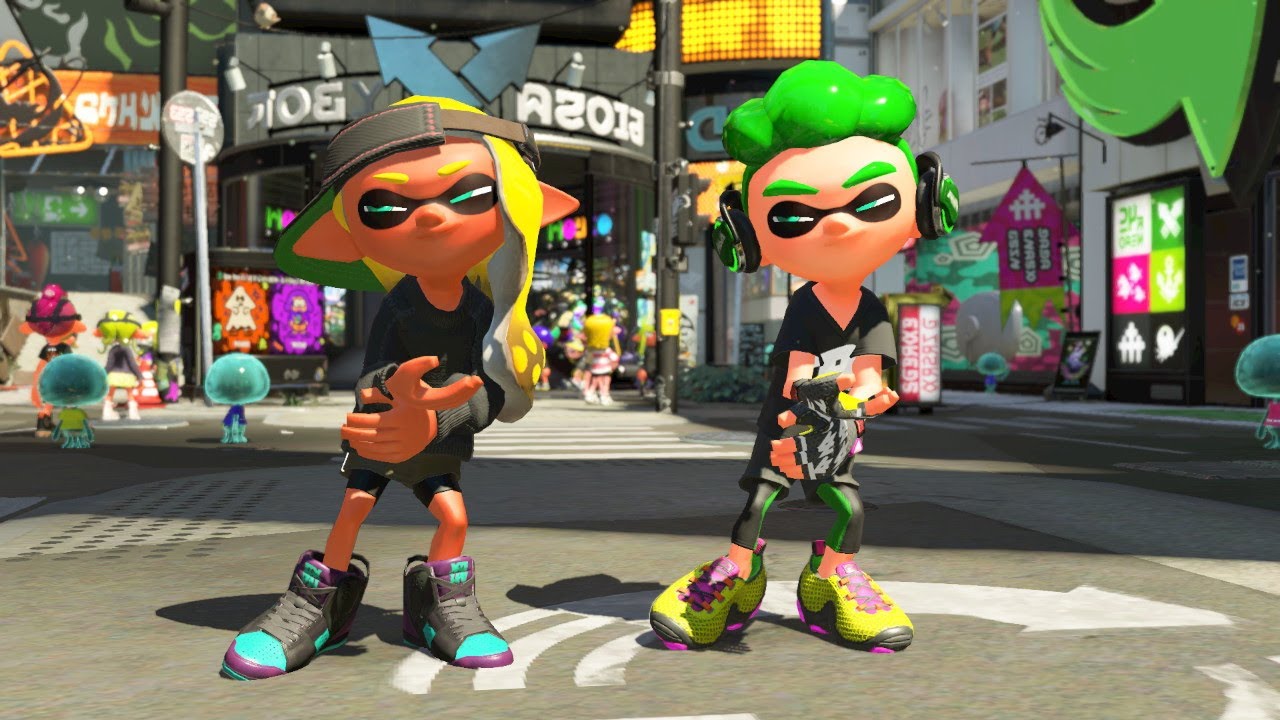 Splatoon when the lag kicks in: - YouTube