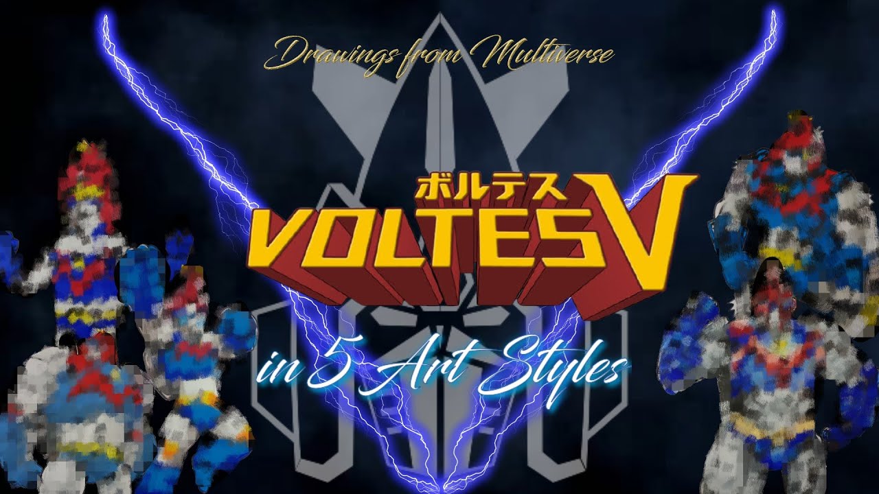 VOLTES V 5 Art Styles Challenge - YouTube