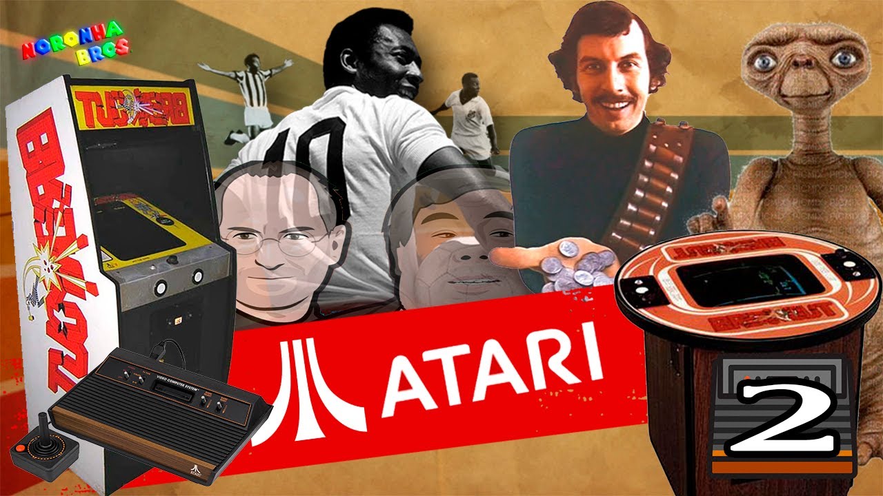 A HISTÓRIA DA ATARI | Parte 2 – Atari VCS e o Crash dos Videogames ...