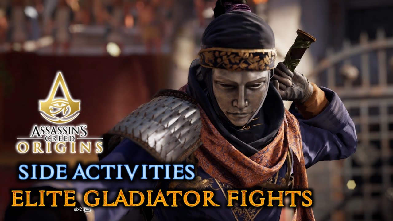 Assassin's Creed Origins || Side Activities: All Elite Gladiator Fights ...