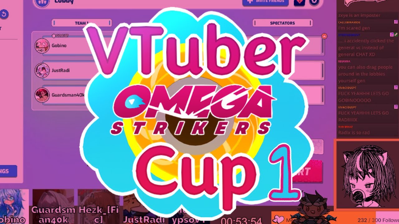 [VOD] Omega Strikers Vtuber Cup - Part 1 #omegastrikers #tournament #vtuber - YouTube